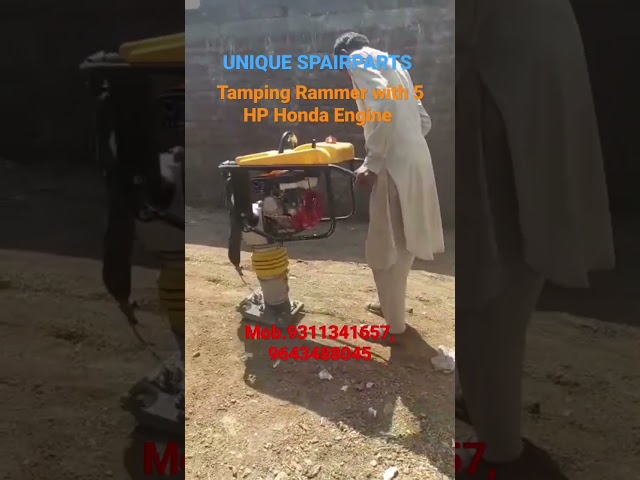 Earth Rammer Machine - Honda Tamping Rammer Trader - Retailer from New ...