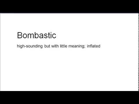 bombastic