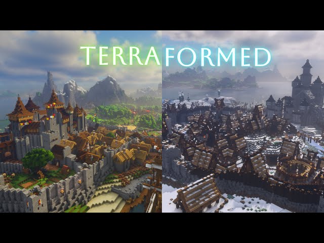 Viking kingdom of Vlasith - Improved Terrain Minecraft Map