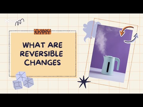 Reversible Changes# Definition# Examples# Science# 2025