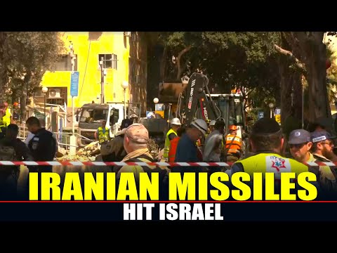 LIVE: Israeli police, rescue teams at site hit in Iranian missile attack