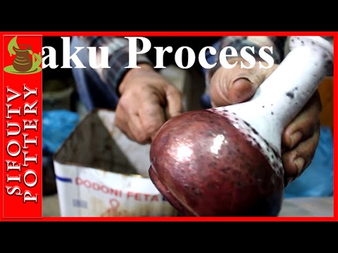Raku Pottery process - How to Raku Ceramics - Raku Pottery