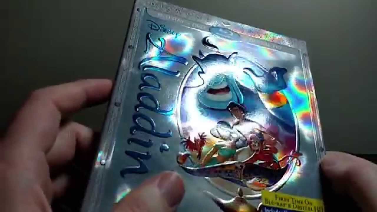Aladdin: Diamond Edition Blu-ray Unboxing/Details