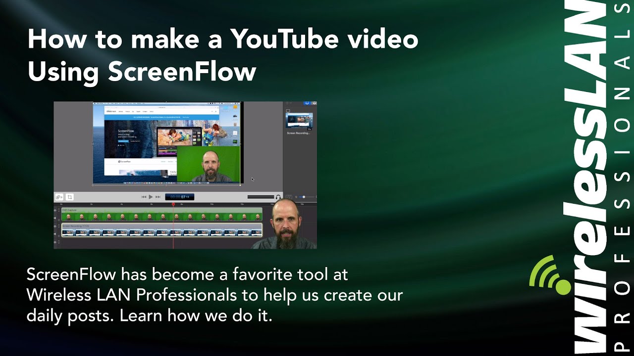 How to use ScreenFlow to make YouTube Videos