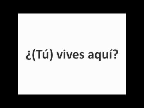 Spanish Grammar: Formal and Informal You