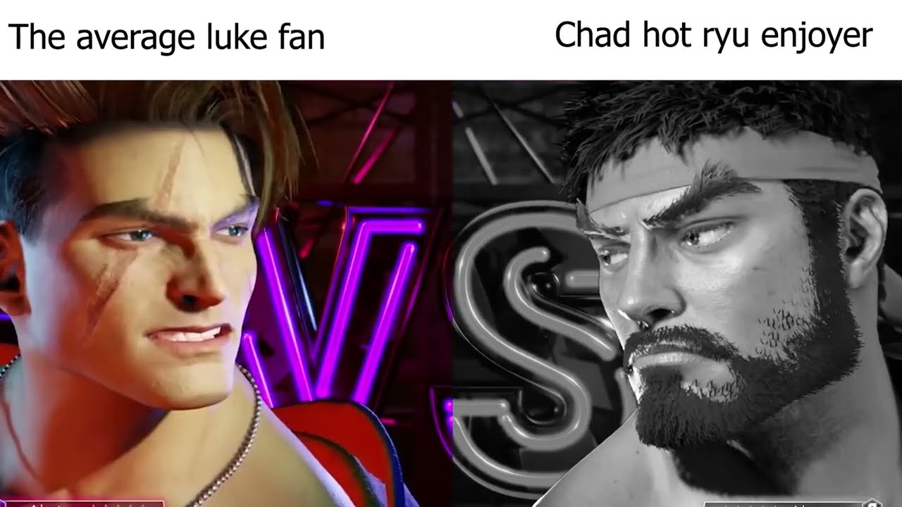 Average luke fan vs Chad ryu enjoyer