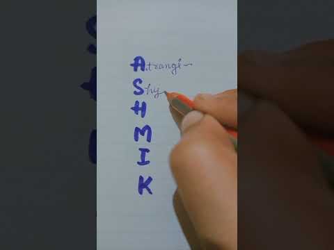 full form of name "Ashmik" 🐻💟