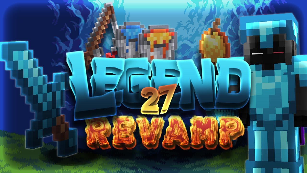 TheLegend27 [16x] REVAMP | SHORT SWORDS Minecraft Resource Pack | PvP ...