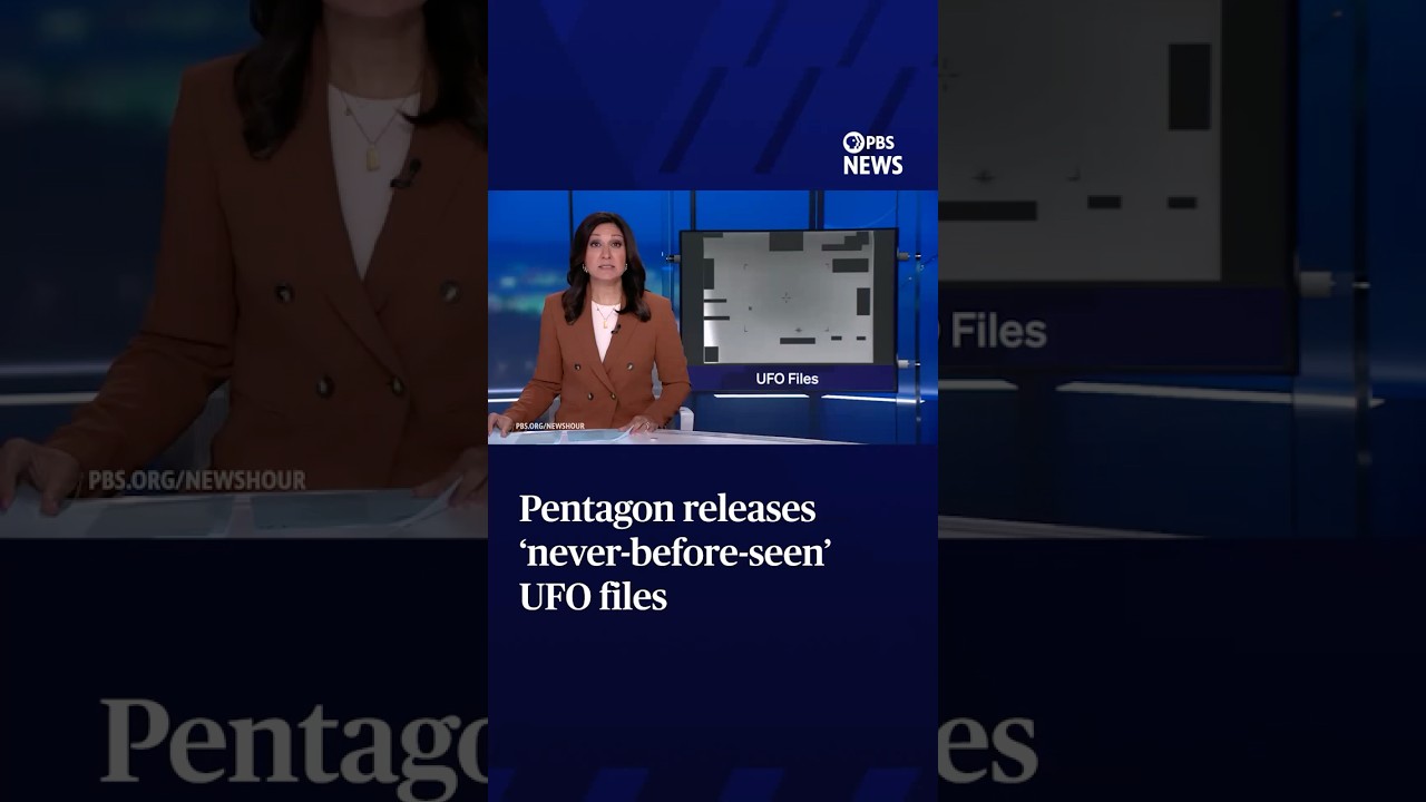 Pentagon releases ‘never-before-seen’ UFO files