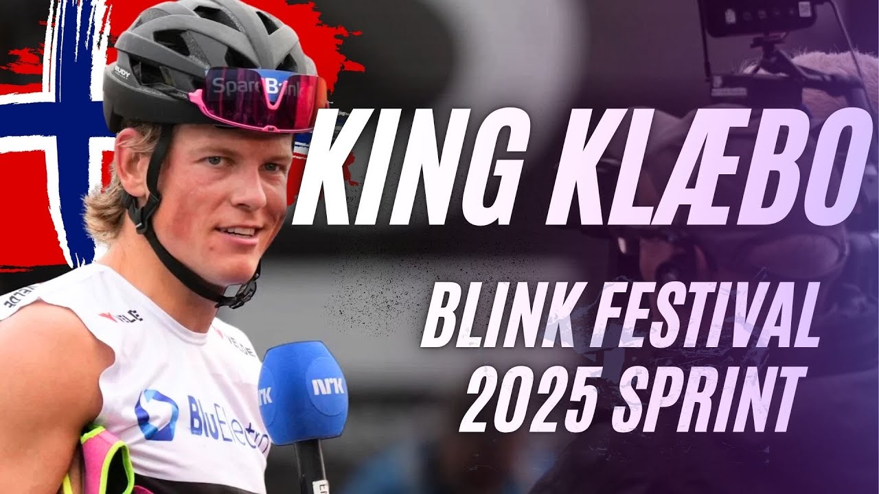 Blink Festival 2025 Sprint - King Klæbo Returns to the Throne