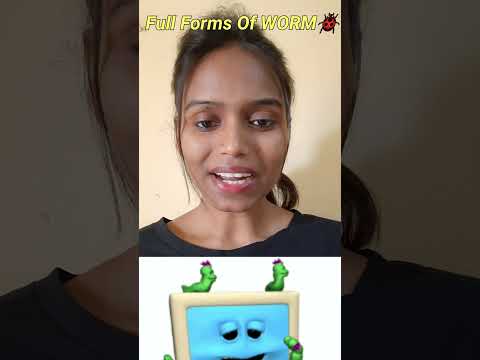 🔴 Full Forms Of Computer Worm 🐞🐛