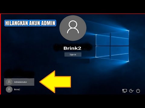 Cara Menghapus Akun Administrator DI Laptop Komputer