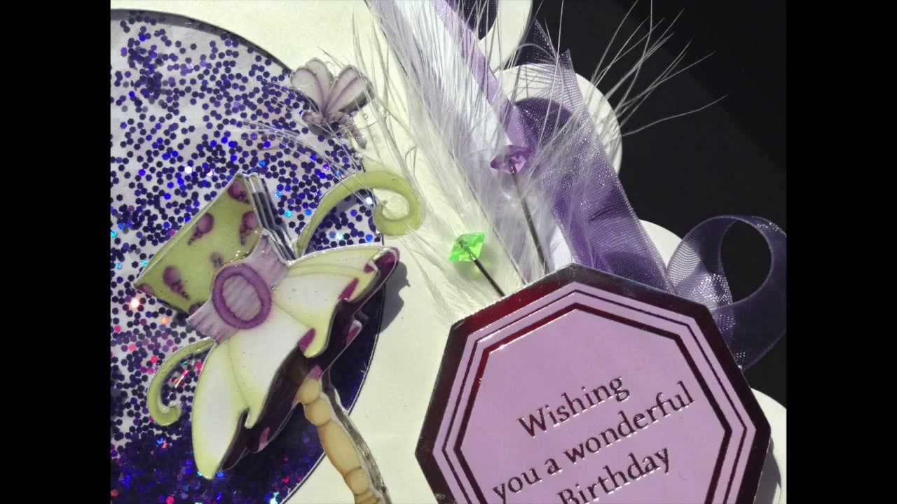 Silhouette 'Fabulous Hat' Shaker Card