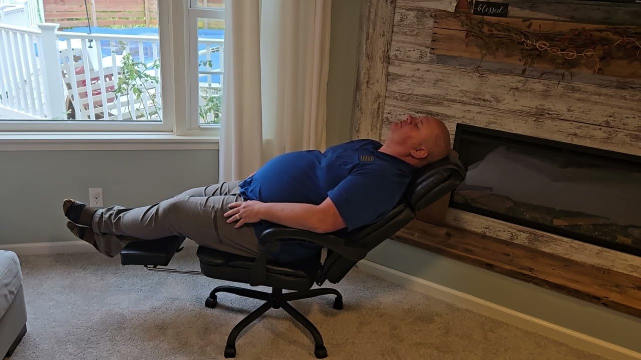400lbs Executive Office Chair with Foot Rest, Ergonomic