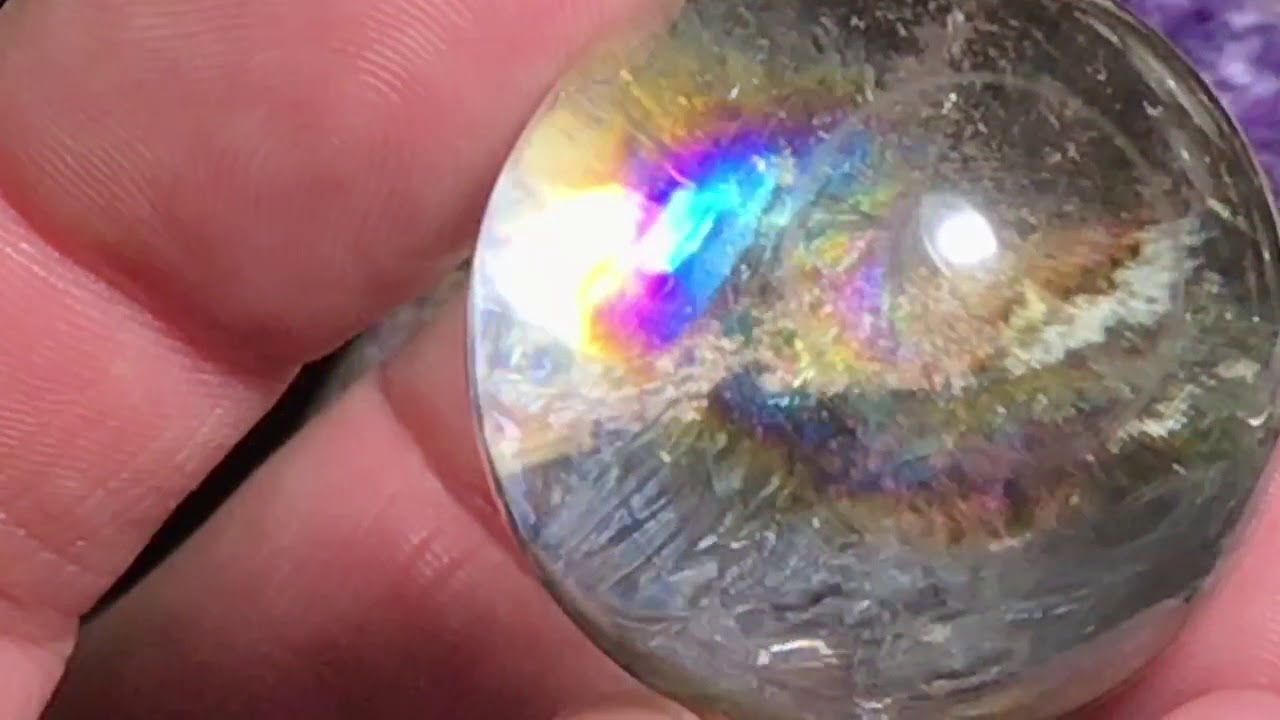 Best rainbow quartz sphere ever