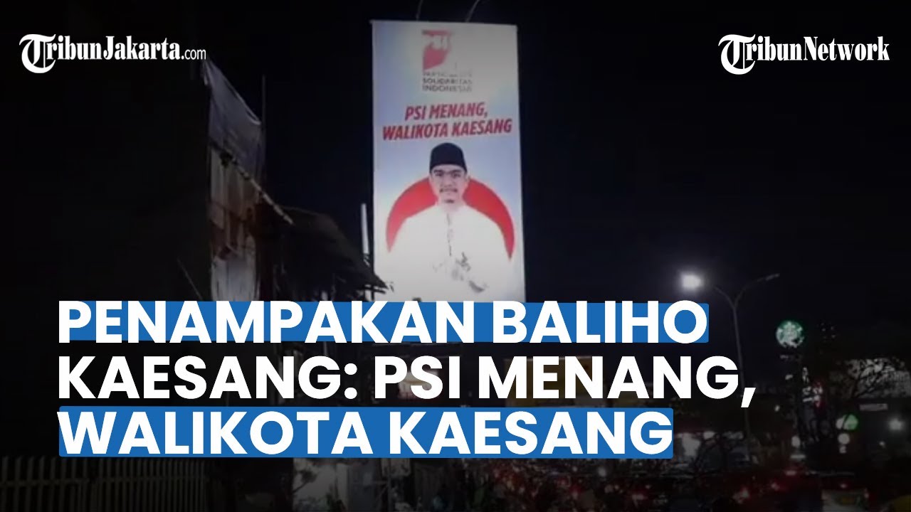 Penampakan Baliho Kaesang Maju Pilkada Depok, PSI Kota Depok Siap All Out Menangkan Jadi Wali ...