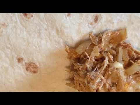 Baked Chicken Chimichangas