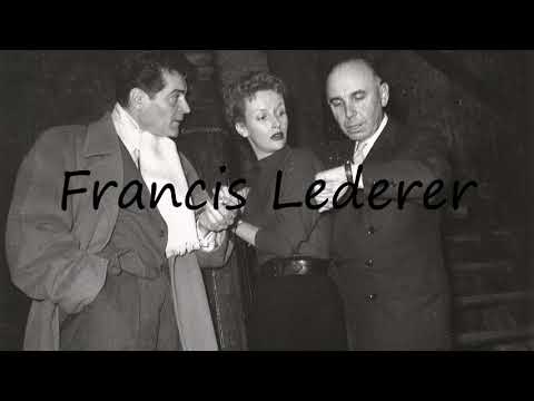 How to Pronounce Francis Lederer?