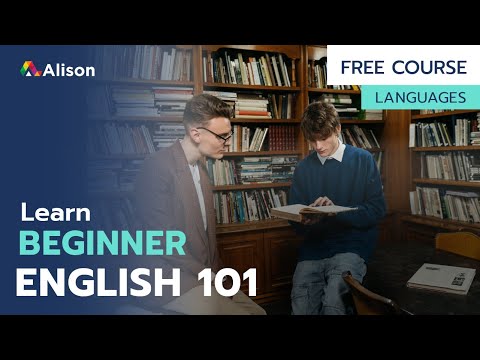 Beginner English 101 - Free Online Course with Certificate