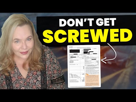 Watch THIS Before Buying a Car! Step-by-Step Vehicle Purchase Agreement Breakdown