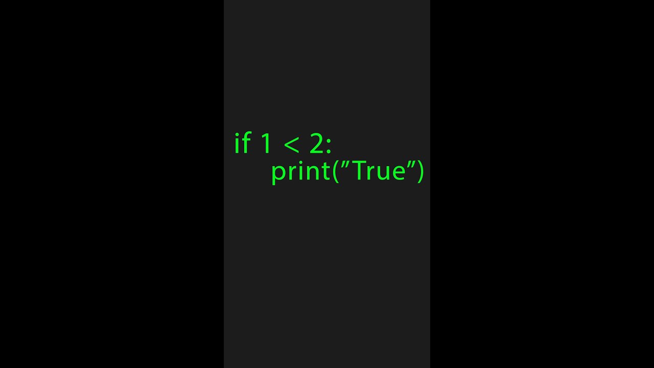 Indentation In Python  #shorts