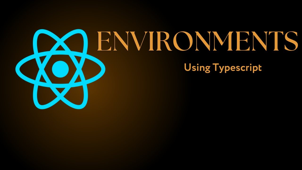 Environments setup in React TS