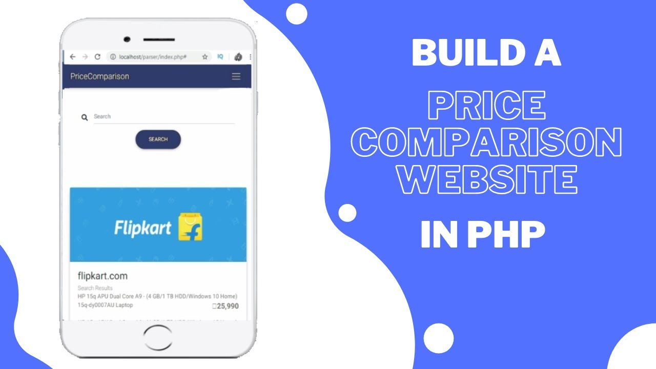 Build a Price Comparison website with PHP Web Scraping