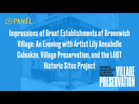 Impressions of Great Establishments of Greenwich Village