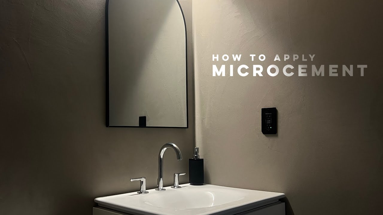 Easy way to Microcement with Smartcret