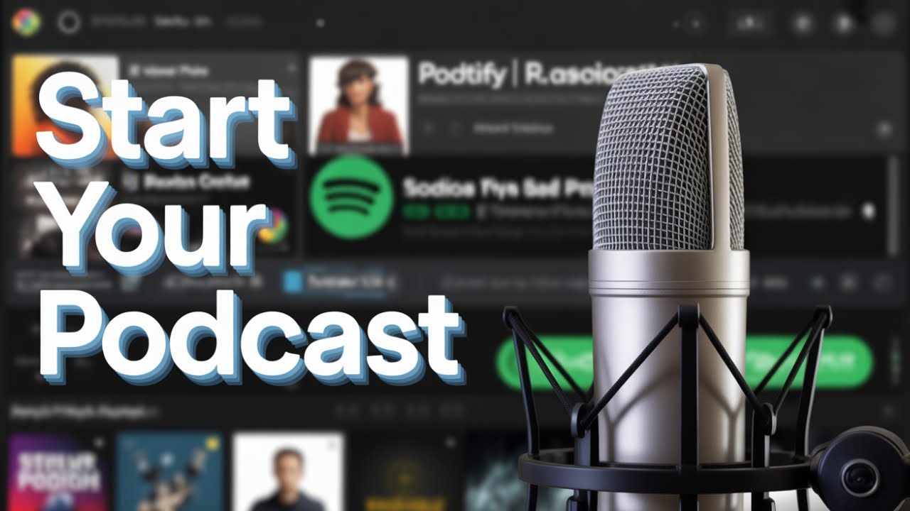 How to start a podcast on Spotify – Your voice out