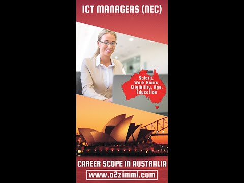 ICT Managers (nec) Career Scope in Australia | Work Hours | Salary | Gender Preference