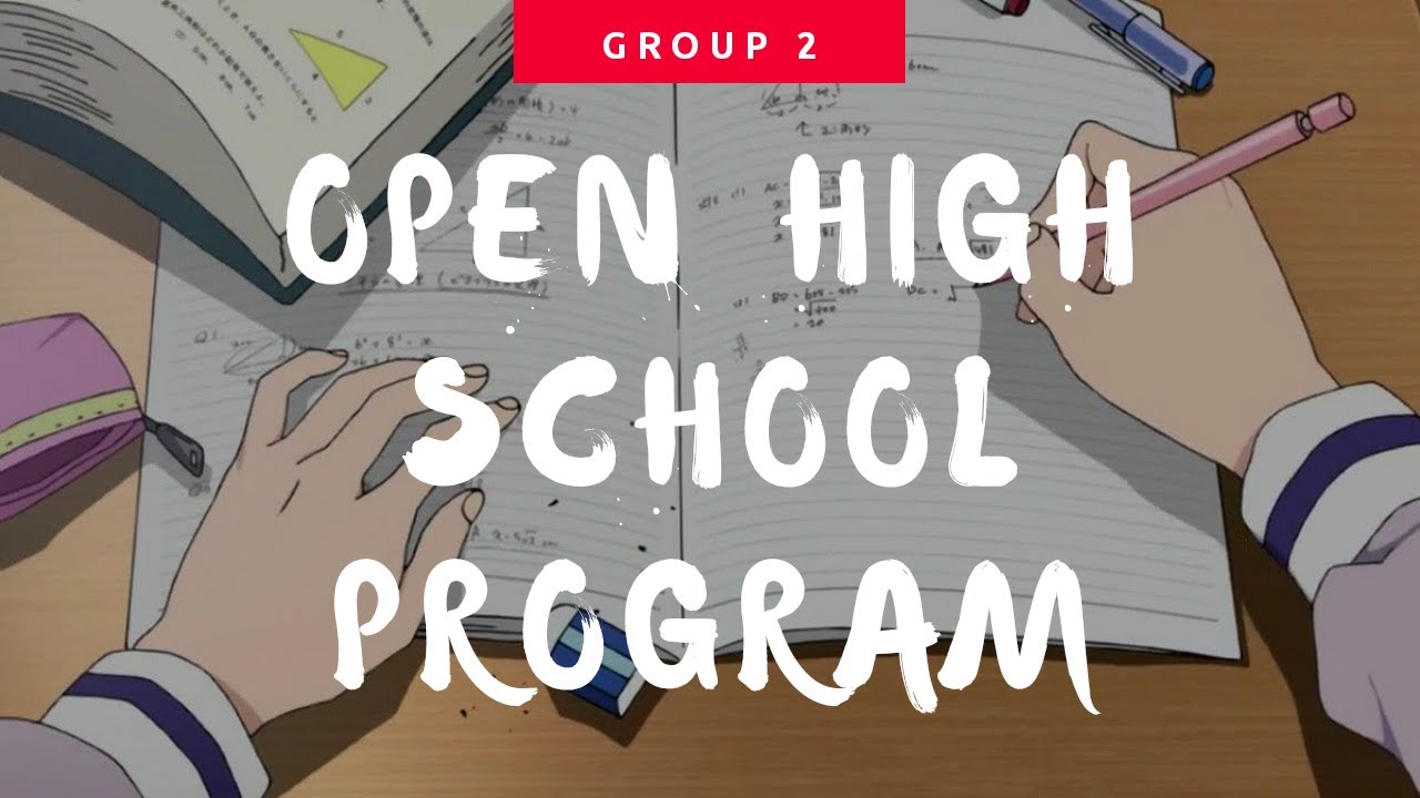 Open High School Program | A short research about the students and Teachers in OHSP