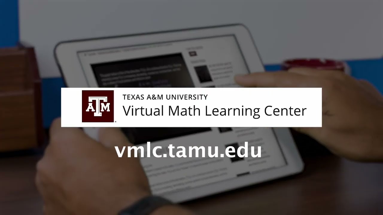 Welcome to the Virtual Math Learning Center!