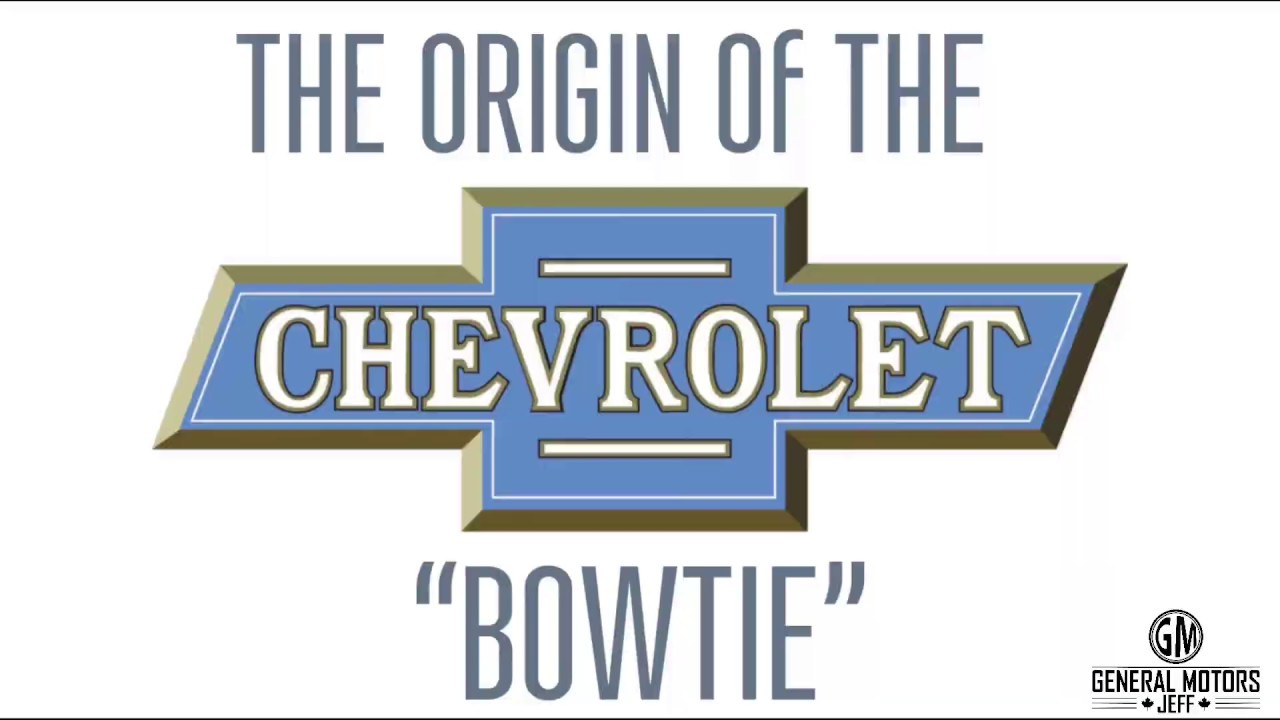 The ORIGIN of the Chevrolet BOWTIE!