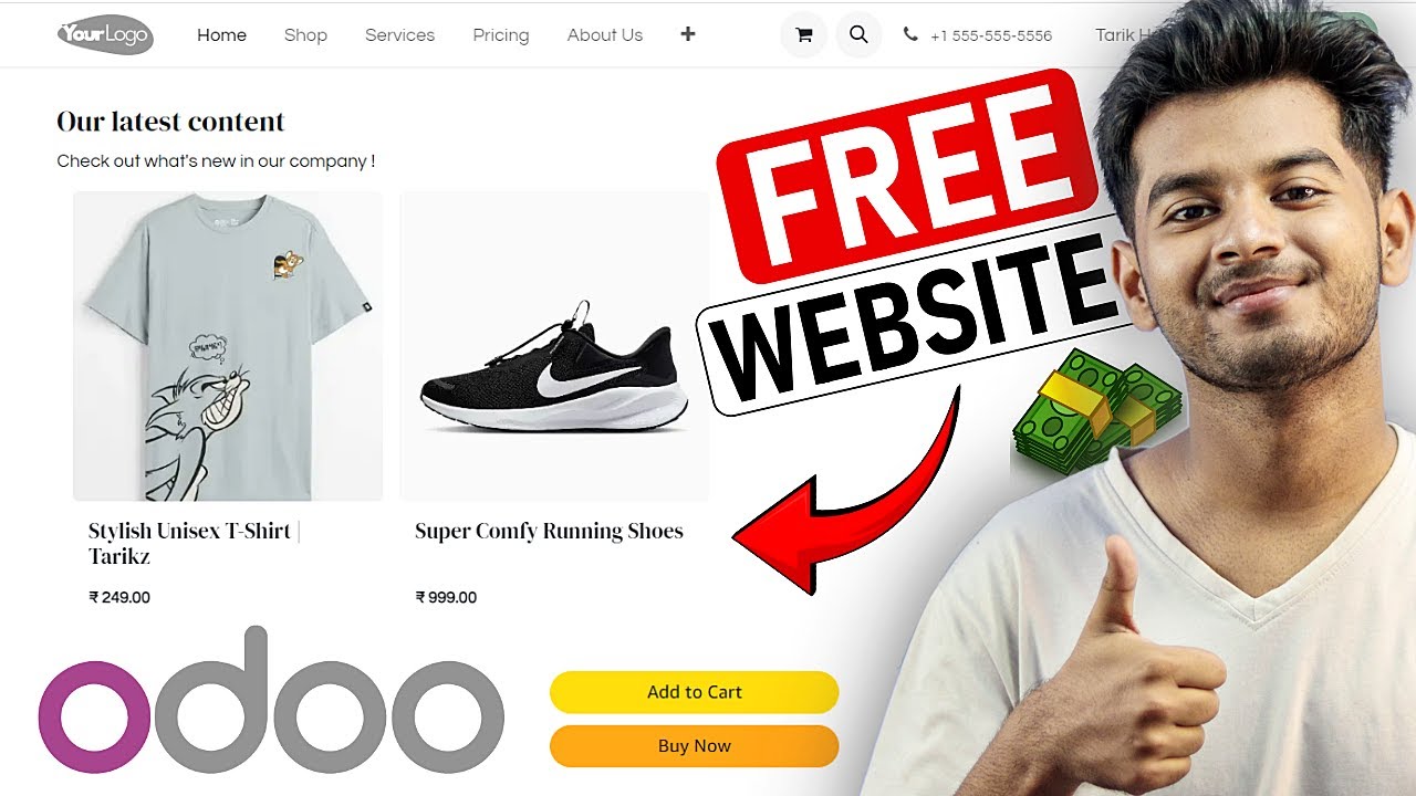 How to Create a Free eCommerce Website Using Odoo: A Step-by-Step Guide | Galaxy.ai