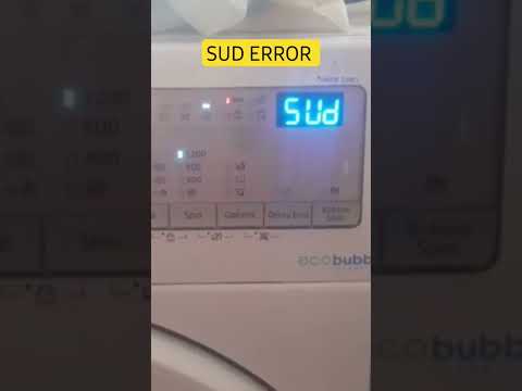 SUD error in washing machine # samsung