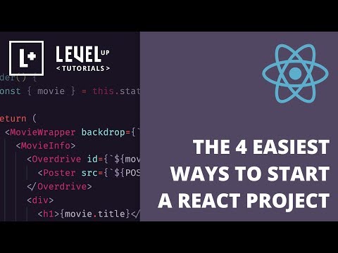 Easiest ways to start react js application