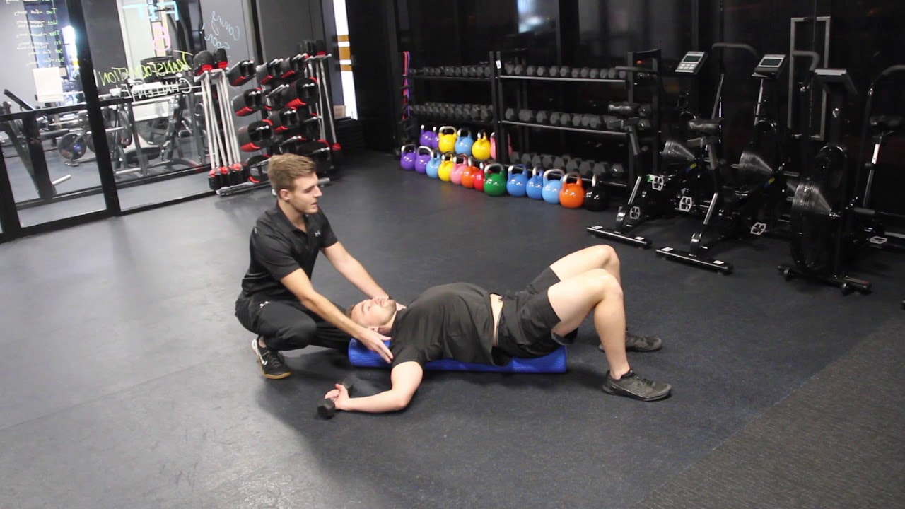 Pec Minor Release Foam Roller