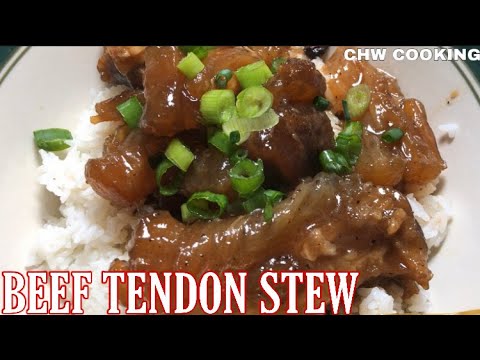 EASY Beef Tendon Stew - Napakasarap na Lited ng Baka