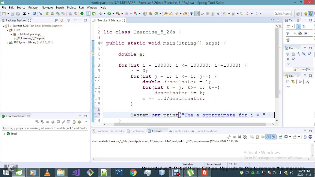 Introduction To Java Programming   Exercise 5 26a