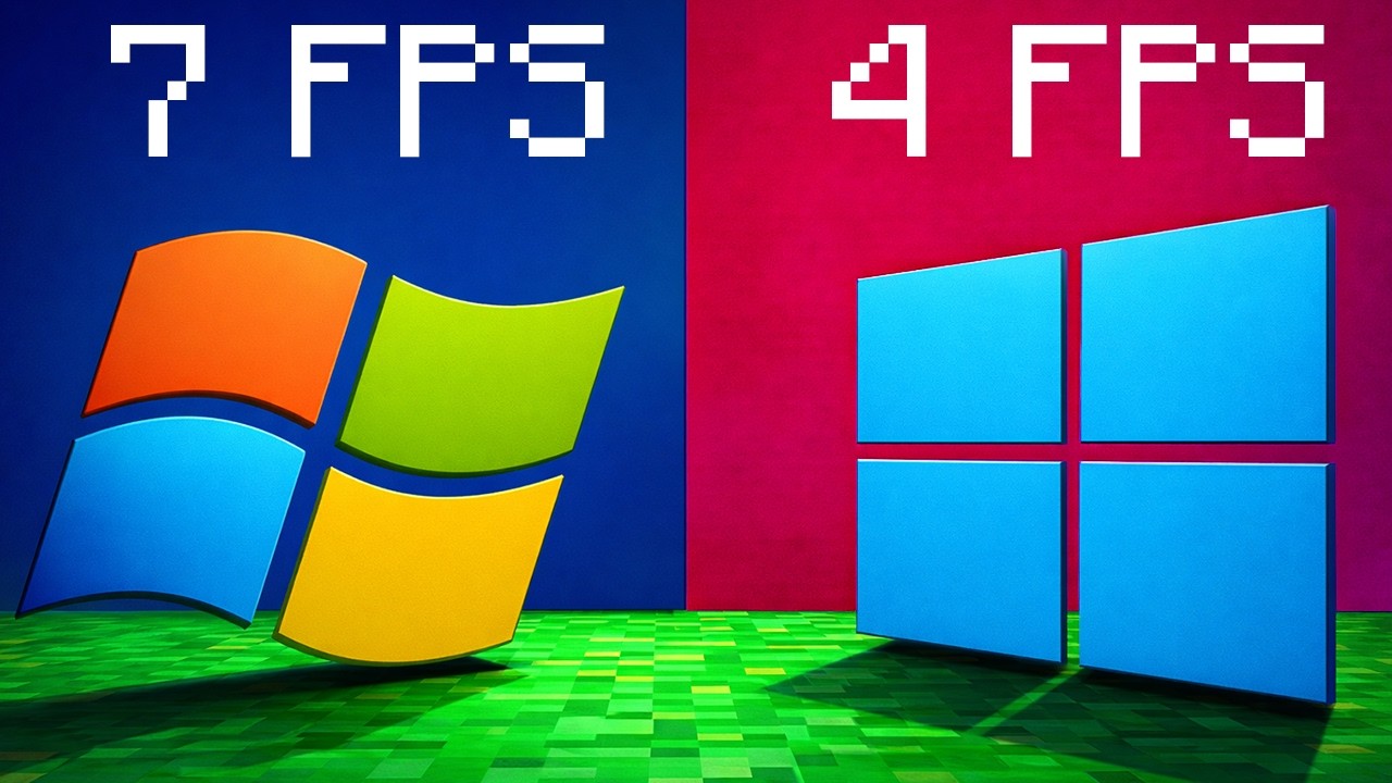 Gaming on the Worst Windows Versions!