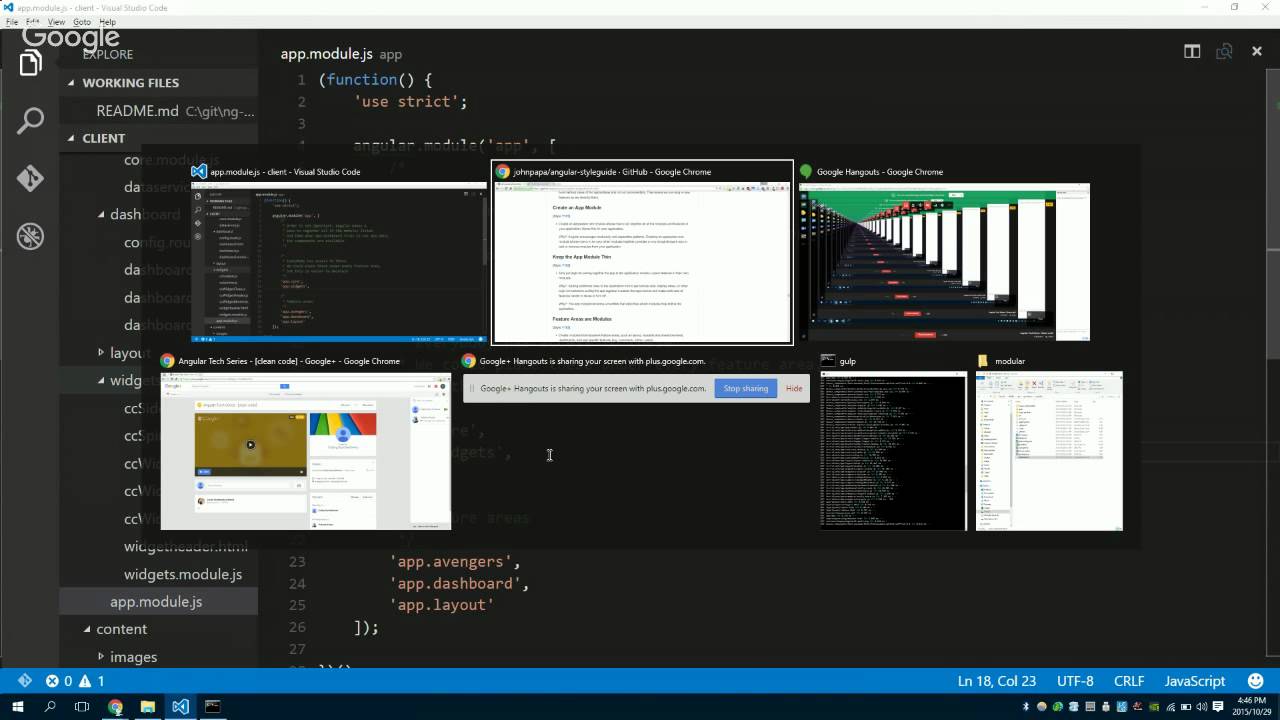 Angular Tech Series - [clean code]