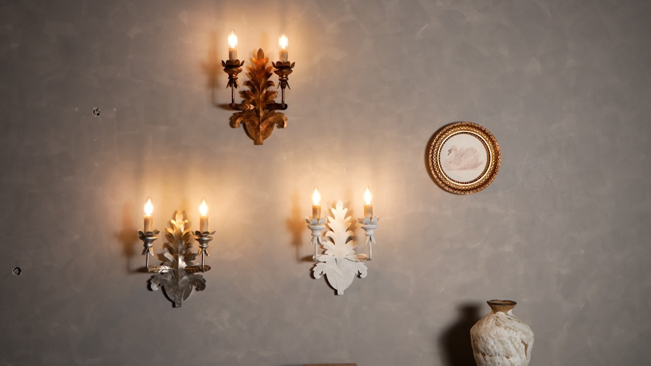 Branch Leaf Wall Lamp