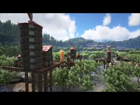 Steam Community :: Video :: Ark Survival Evolved Raised Swamp Base