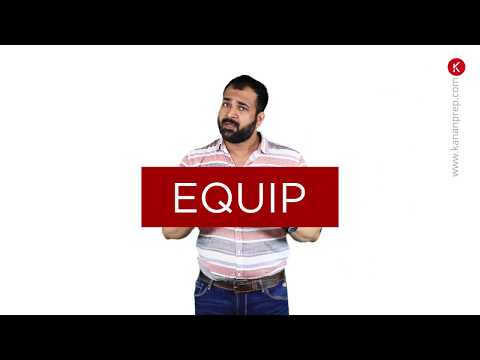 IELTS | Words made easy-Equip