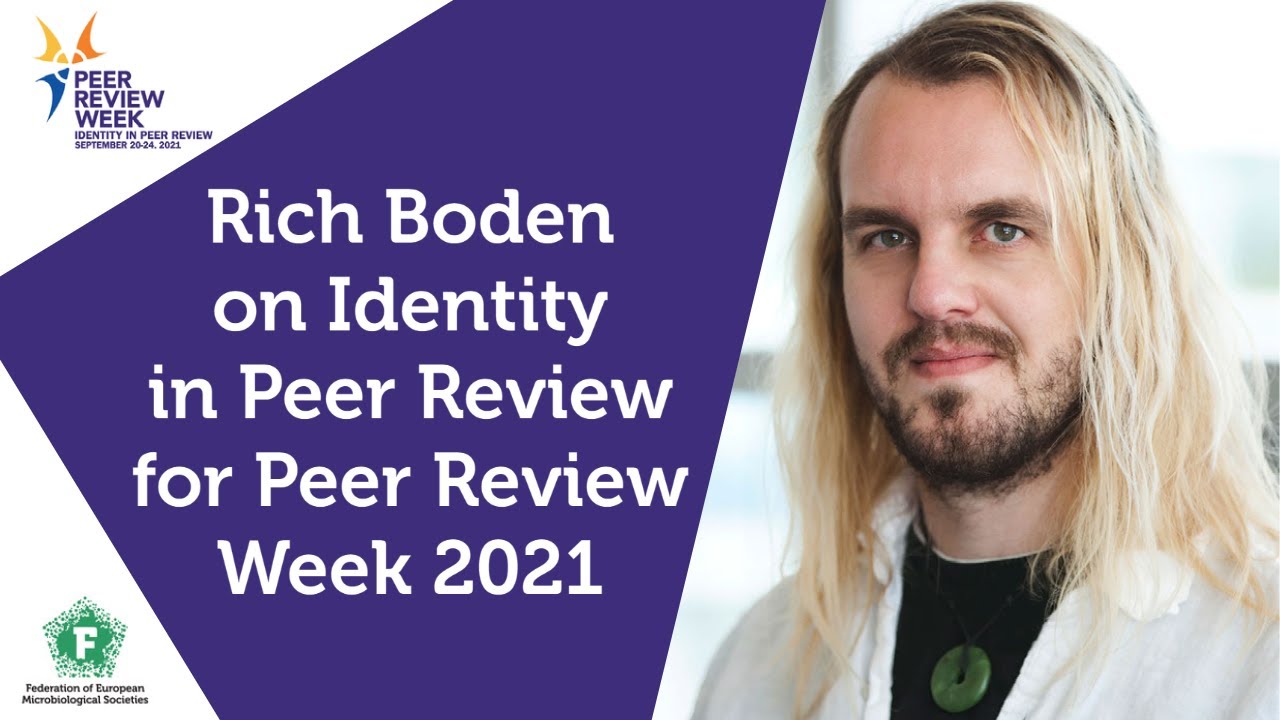 Rich Boden on Identity in Peer Review for Peer Review Week 2021
