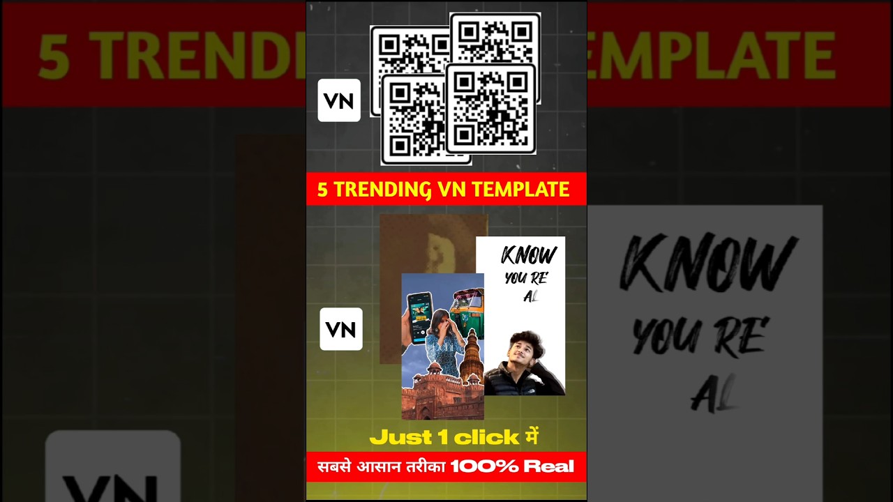 New 5 Trending VN Template Code Download 🤩🔥 #newtemplate #vncode #trending #edit #shorts