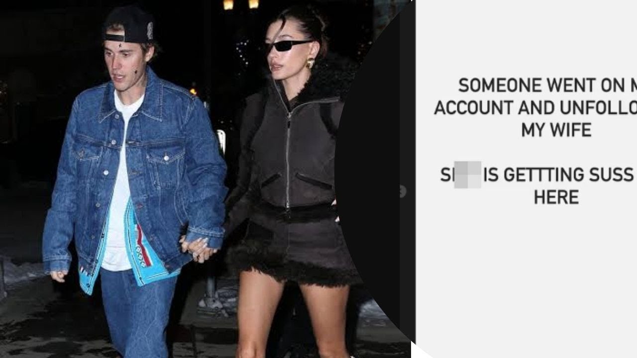 Justin Bieber Denies Unfollowing Wife Hailey, Claims Hack