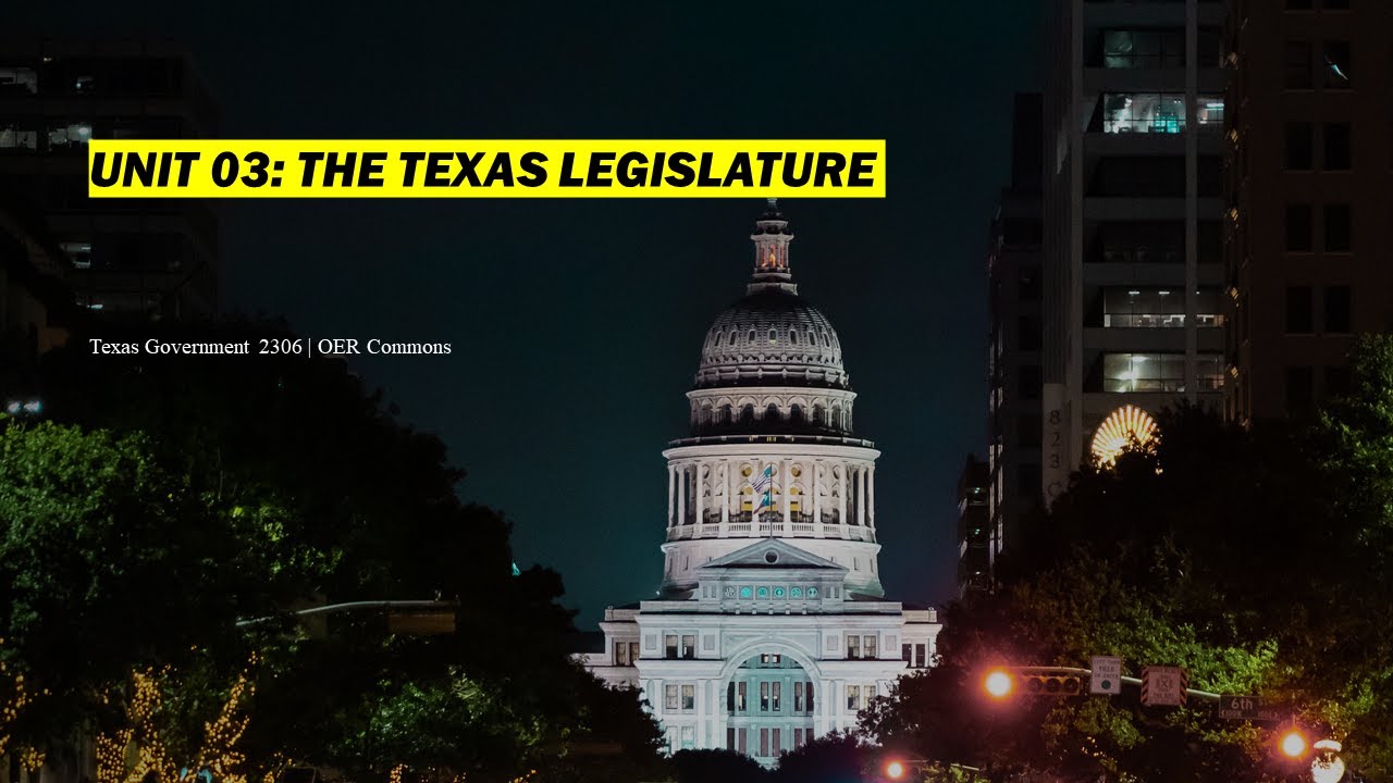 Understanding the Texas Legislature: Structure, Function, and Lawmaking ...