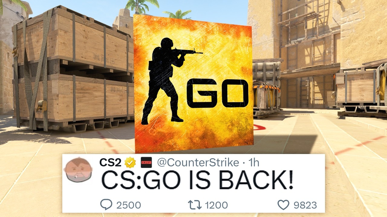 CS:GO Officially Returns to Steam